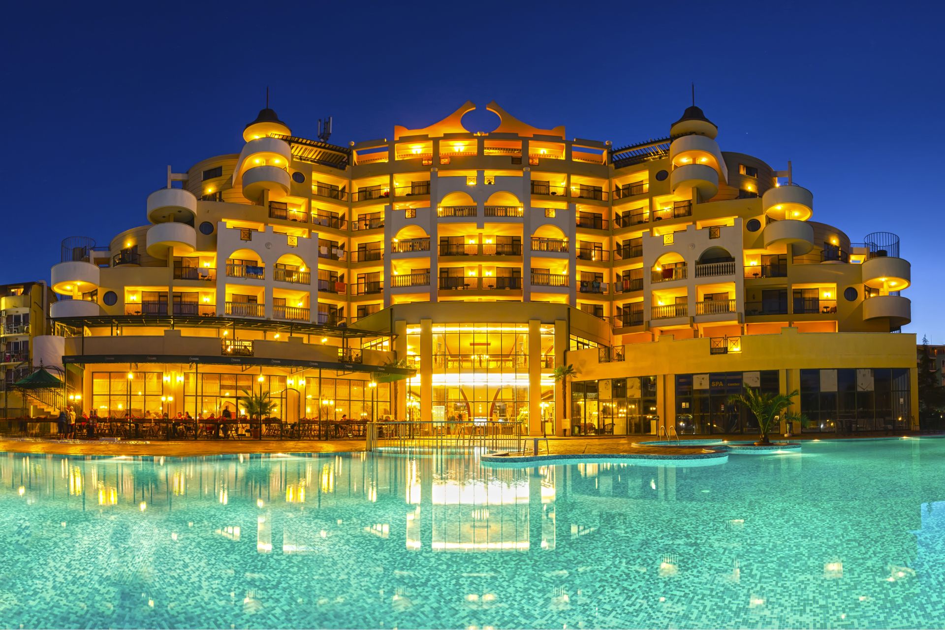 Hotel Dit Evrika Beach Club din Sunny Beach Bulgaria travos.ro